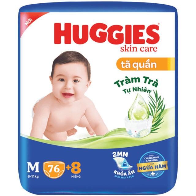 Tã dán Huggies size XXL 54 miếng, cho trẻ > 15 kg | Tạp Hóa Tâm Nở